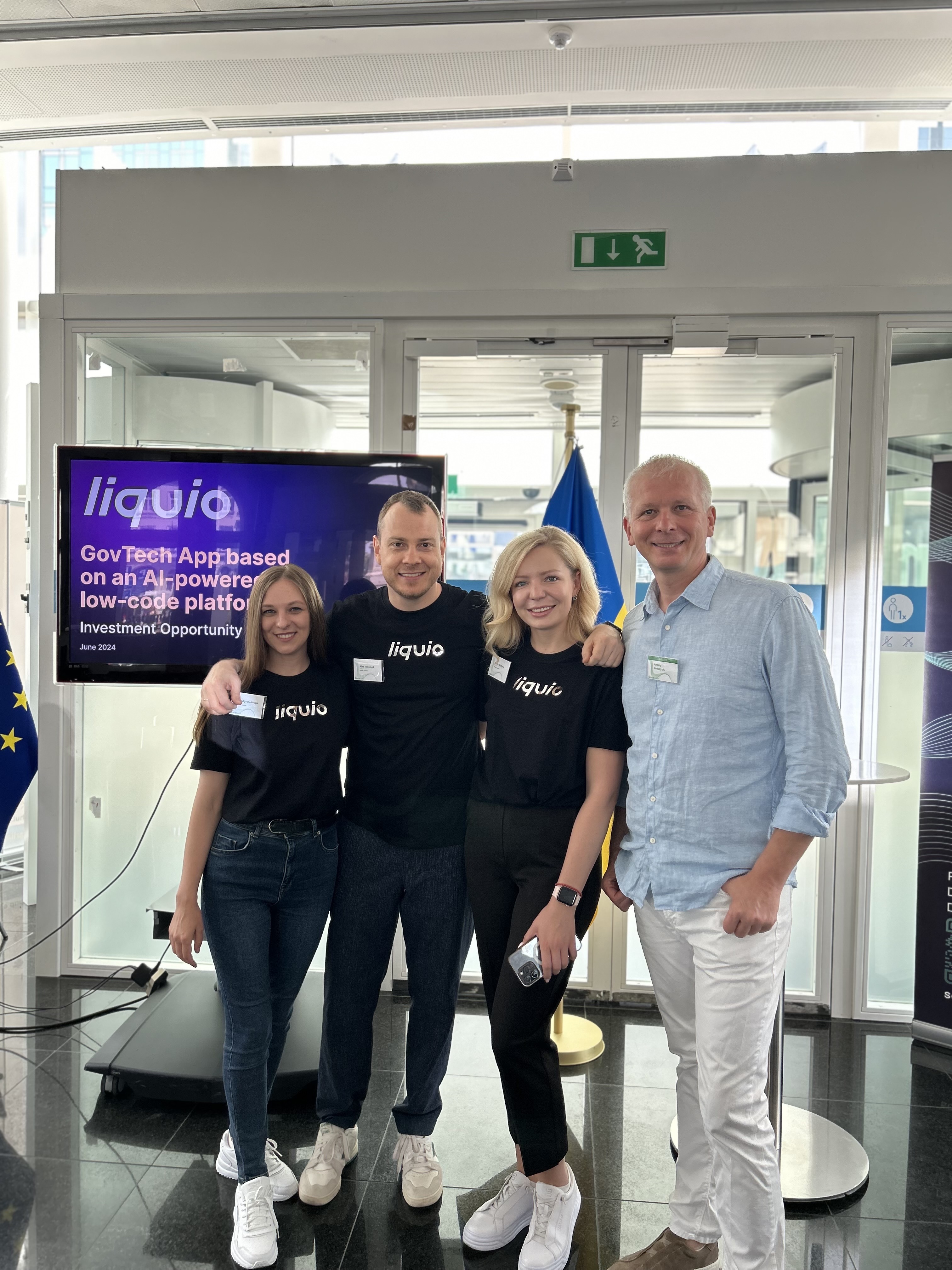 Kitsoft presented the low-code platform Liquio at Seven Camp Demo Day in Brussels | Kitsoft