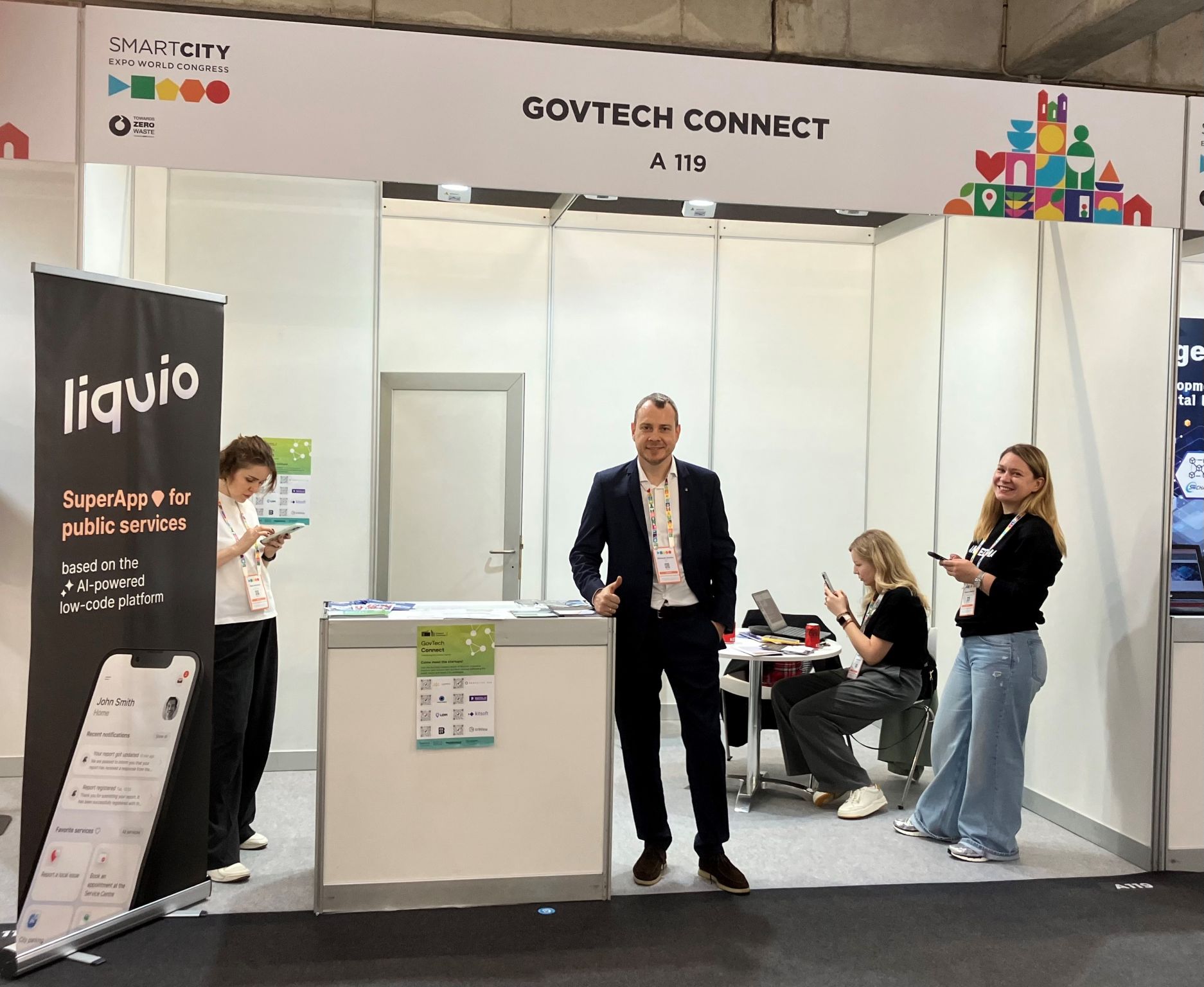 Kitsoft presented the Liquio low-code platform at the Smart City Expo in Barcelona | Kitsoft